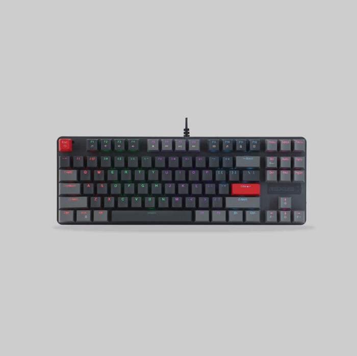 Promo Rexus KX4 / KX-4 Heroic TKL Mechanical Gaming Keyboard Removable ...