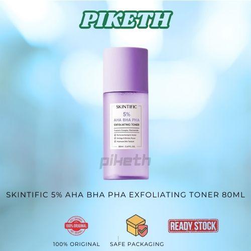 Promo Skintific 5% AHA BHA PHA Exfoliating Toner 80ML - Kota Medan - PIK3TH | Tokopedia