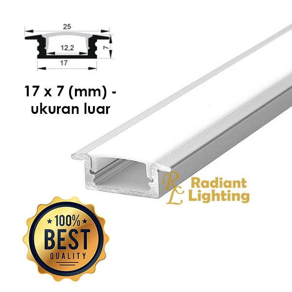 Jual Kap Housing LED Strip Rigid Alumunium Profile Rumah Lampu - 1 ...