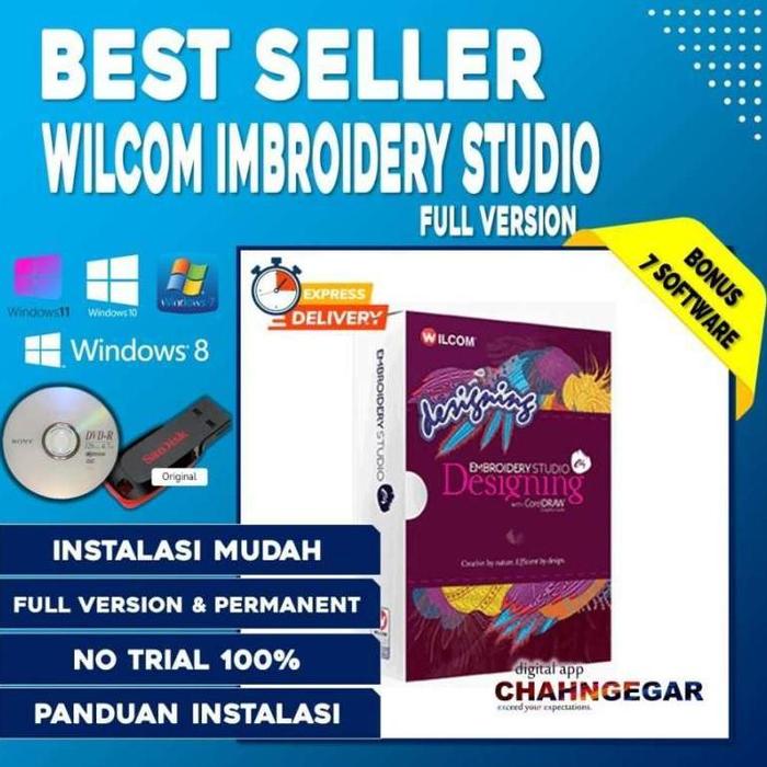 Jual Wilcom E4.2 Full Permanen Software Design Bordir - 1 PC | Download ...