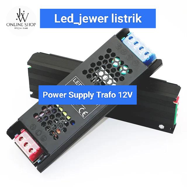Jual Trafo SLIM LED Strip 15A 20A 30A Adaptor 12V 24V trafo Power ...