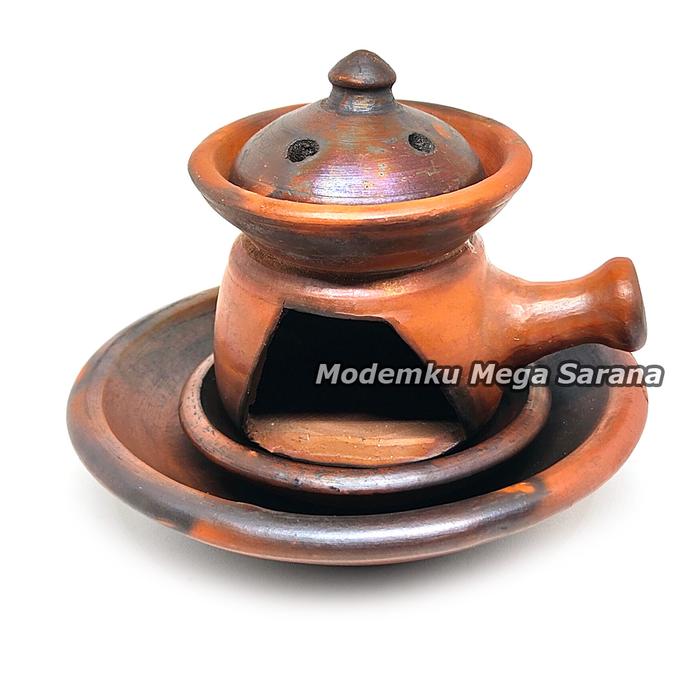 Promo Set Tungku Anglo Kopi Arang Bakar Angringan Jadul Tanah Liat ...