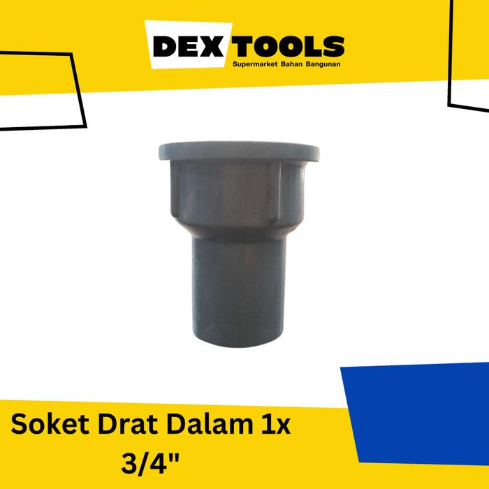 Jual Faucet Socket/SDD (Soket Drat Dalam) PVC 3/4" inch AW Rucika/Wavin ...