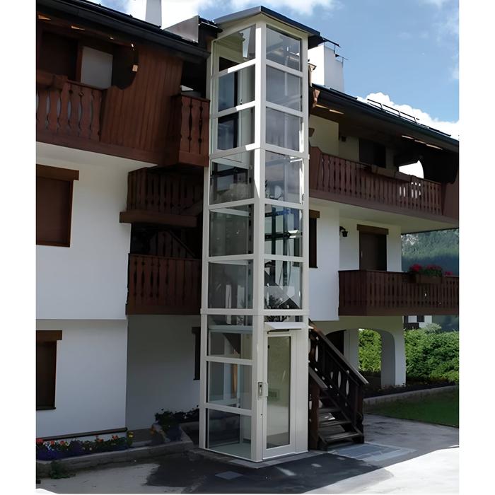 Jual Lift Rumah / Lift Ruko 3 Lantai Hydraulic Full Kaca - Kota ...
