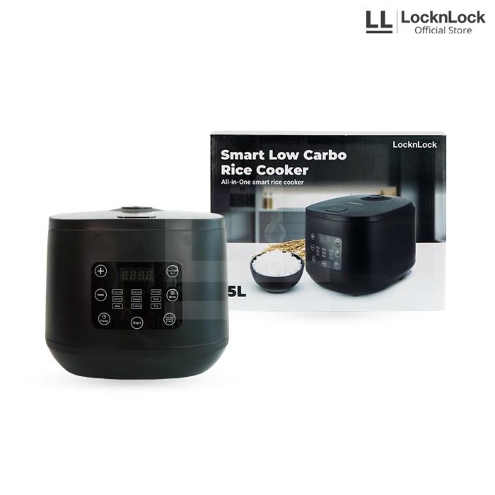 Jual LocknLock Smart Low Carbo Rice Cooker 5L - EJR353BLK - locknlock ...