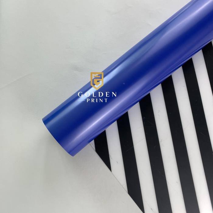 Jual Polyflex PU korea original garment plus / polyflex - Royal blue ...