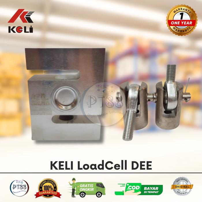 Jual KELI Loadcell DEE cap 50kg-500kg / load cell keli DEE 50 KG - 500 KG - Dengan Mounting ...