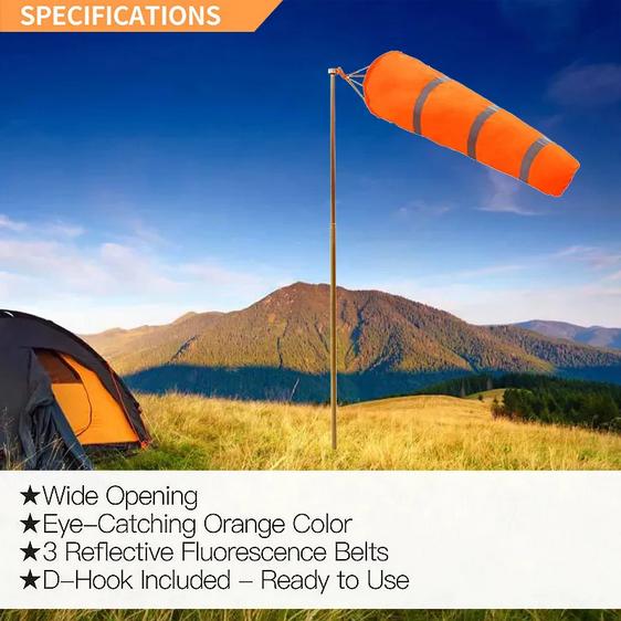 Jual Windshock Luminous Tebal Untuk Outdoor Windsock Petunjuk Arah Mata ...