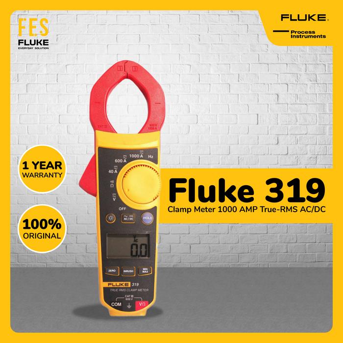 Promo Fluke 319 Clamp Meter 1000 AMP True-RMS AC/DC Cicil 0% 3x - Jakarta Pusat - Fluke Solution ...