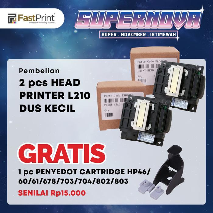Jual Print Head Printer Epson L120 L130 L220 L300 L310 L360 L365 ...