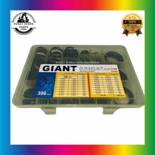 Jual ORING BOX O-RING SEAL KIT BOX 396pcs Merk GIANT (CAT, KOMATSU ...