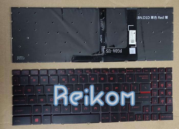 Jual Keyboard MSI Katana GF66 11uc 11ud 11ue 12ud GF76 12uc 12ue ...
