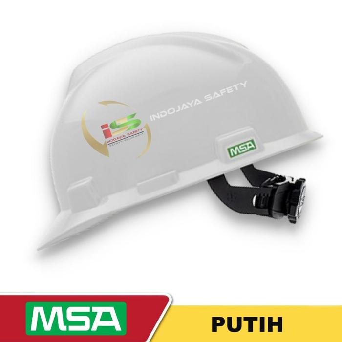 Jual Helm Safety MSA V-gard Original Fastrack Putar - Safety Helmet ...