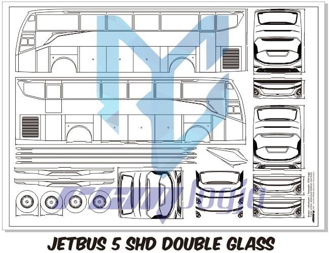 Jual Pola Miniatur Bus 1:20 (Adiputro) - Jetbus 5 SHD DG - Kab. Bantul ...