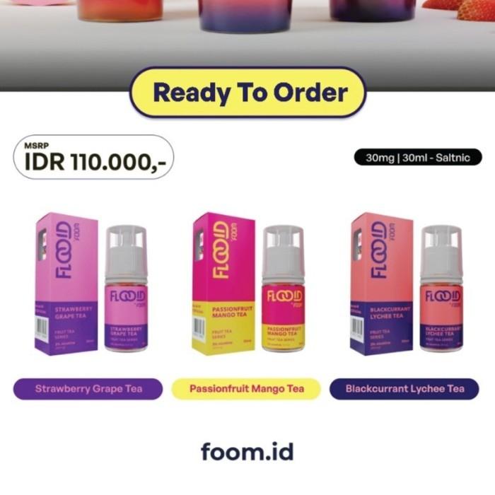 Jual Foom Tea Series Foom Es Teh Manis Lemon Peach Lychee Leci 30MG 30 ...