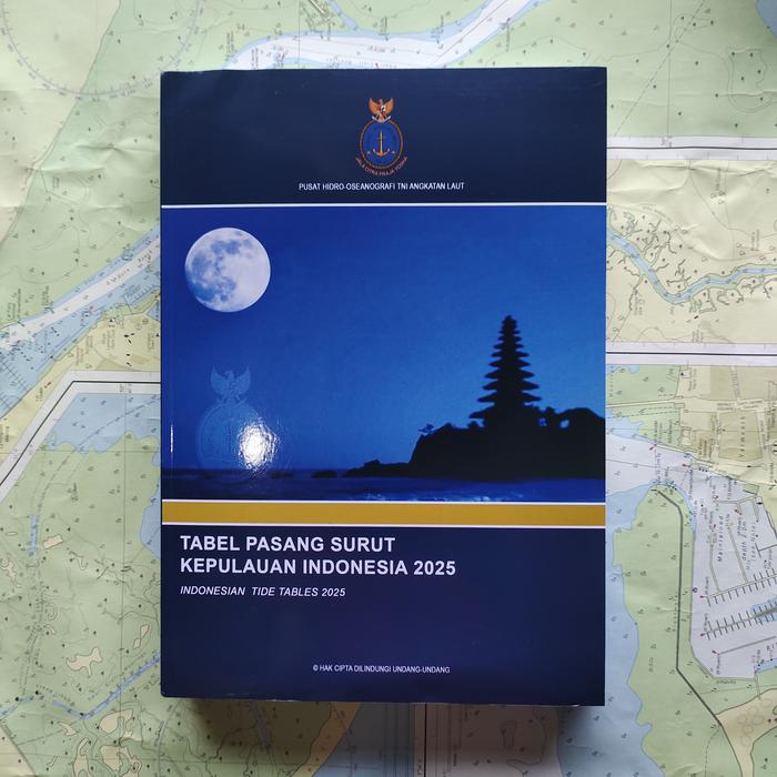 Promo Buku PASUT 2024, Tabel Pasang Surut, Tabel Arus Pasang Surut ...