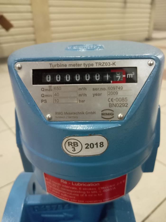 Jual Turbine Flowmeter / Meteran Gas Turbine Merk RMG TRZ03-K - Jakarta ...