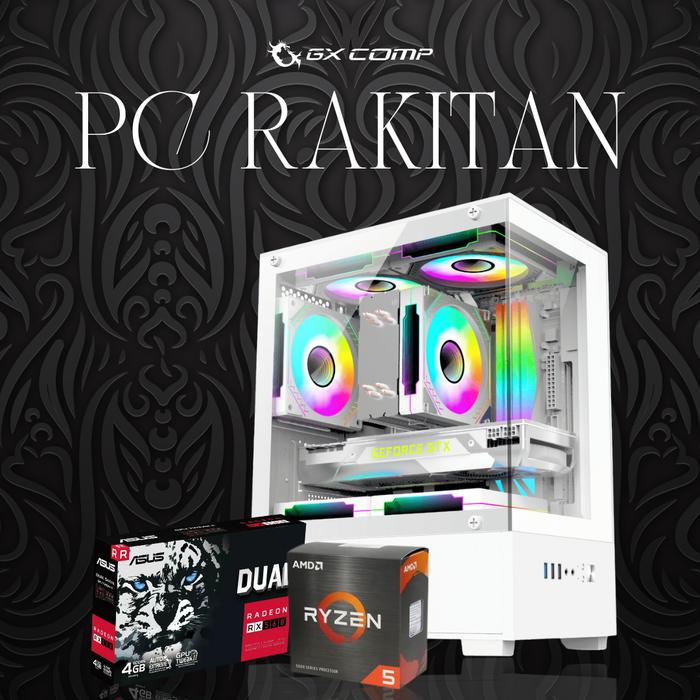 Promo PC Rakitan Gaming AMD RYZEN 5 5500 | RAM 16GB | RX 560 4GB |SSD ...