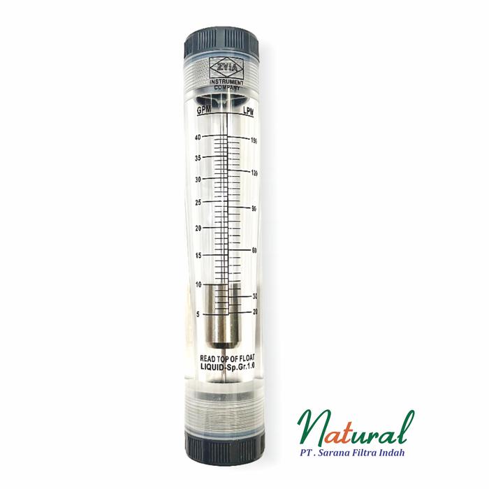 Jual Flow Meter / Rotameter 4 - 40 GPM , 1 Inch , DN25 , BSPT , Model ...