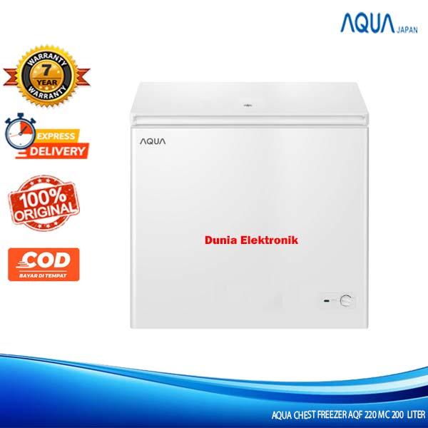 Jual AQUA Chest Freezer 200 Liter AQF 220 MC Dual Fuction Fast Freeze ...