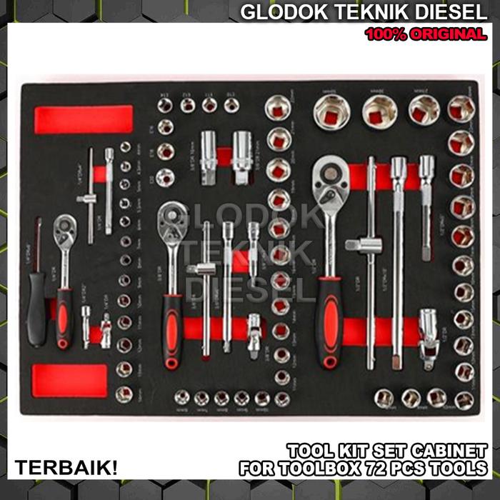 Jual Kotak Lemari Tool Box Cabinet Trolley 6 Drawer WIPRO TCT06D TCT-06D - 72 pcs - Kota ...