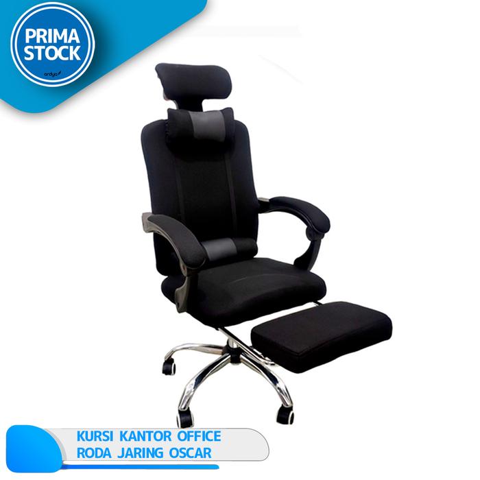 Jual KURSI KERJA KANTOR OFFICE RODA JARING MESH HIDROLIK MANAGER STAF ...