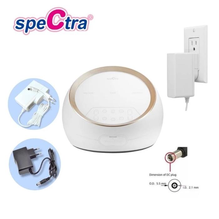 Jual Adaptor Charger Spectra Dual 9 Compact Pompa Asi Breast Pump ...