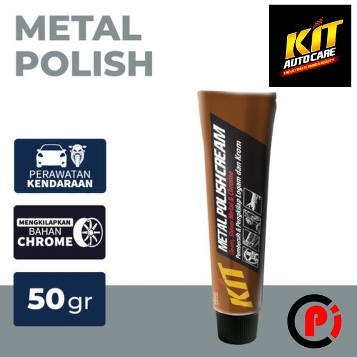 Jual KIT Metal Polish Cream Isi 50g Untuk Mengkilapkan Logam Stainless ...