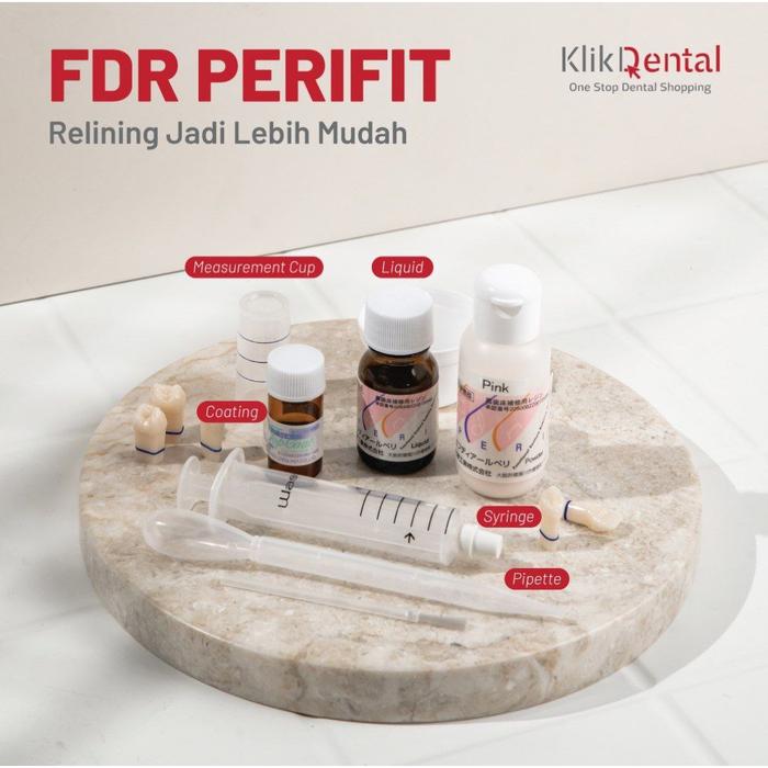 Jual KLIK DENTAL FDR ( Reline Denture Relining Material ) - Jakarta ...