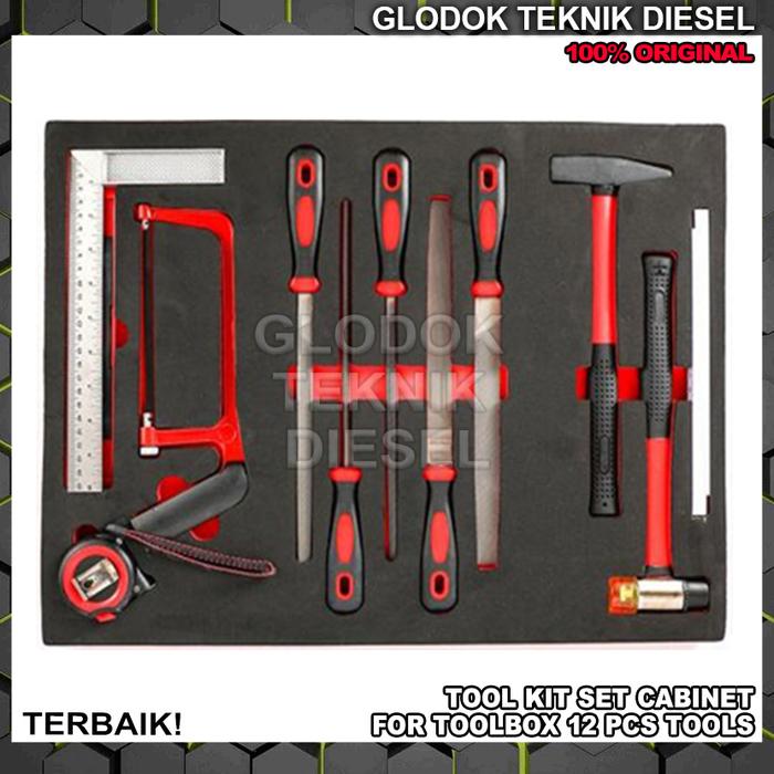 Jual Kotak Lemari Tool Box Cabinet Trolley 7 Drawer WIPRO TCT07D TCT ...