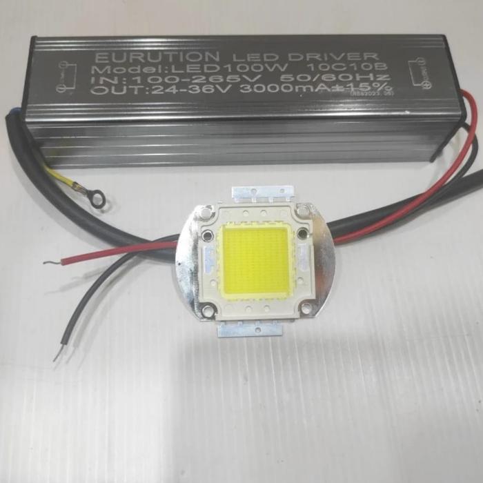 Jual Led Driver Balast Travo + Chip Lampu Sorot 50W 50 Watt Set - Trafo ...