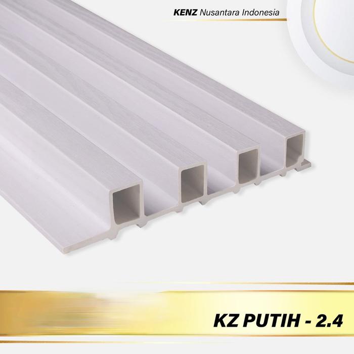 Jual Wpc Wallpanel panel dinding warna warni 3m - Putih mutiara, 95cm ...