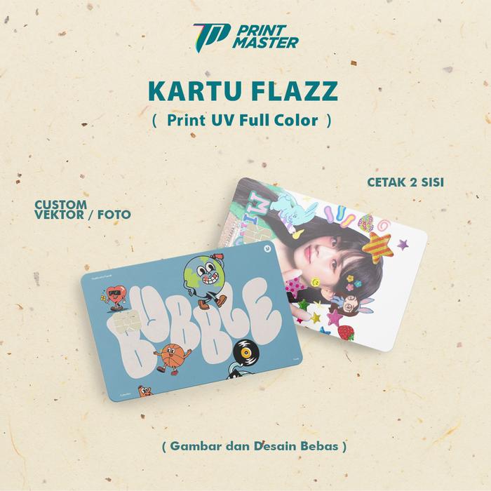 Jual Custom Cetak UV Flazz BCA Gen 2 / 2 Sisi - Kota Tangerang Selatan ...