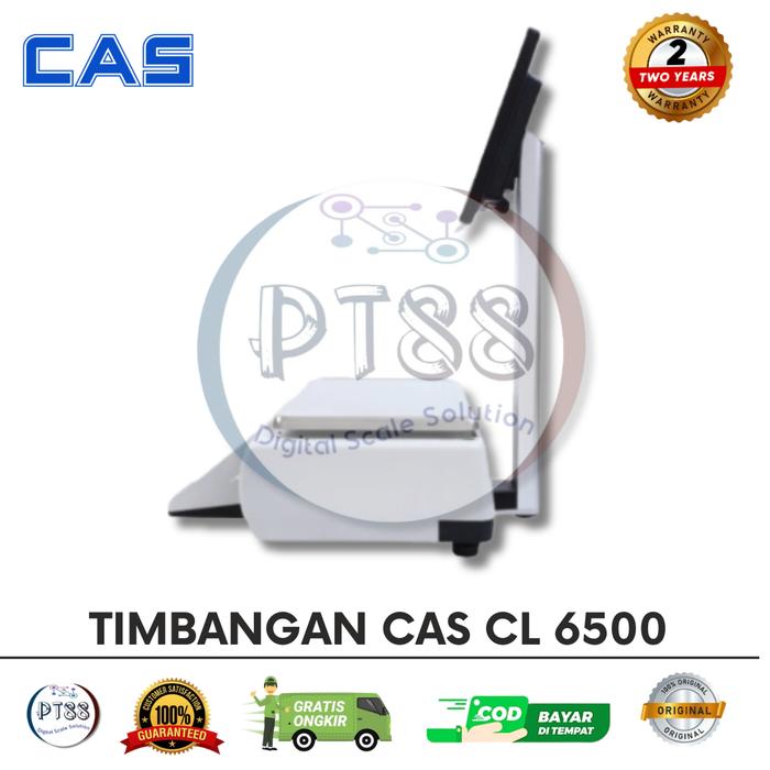 Jual Timbangan Printer Label Stiker CAS CL 6500Ai 30Kg + Kamera Ai ...
