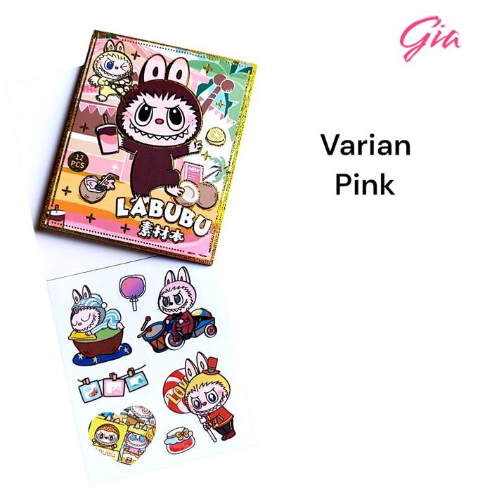 Jual BUKU STIKER LUCU | STICKER BOOK | LABUBU | CAPYBARA | CAPIBALA ...