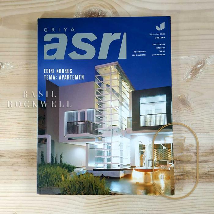 Jual Griya Asri Majalah Arsitektur Edisi September 2005 Desain Interior ...