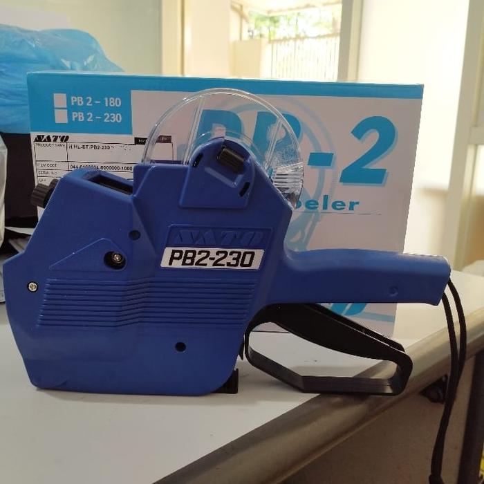 Promo Mesin Label Sato PB2-230/ Hand Labeler/ (Angka Huruf) - Angka ...