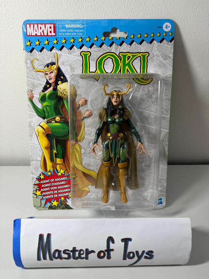 Jual Hasbro Marvel Legends Retro Lady Loki Vintage Card Series - Ready ...