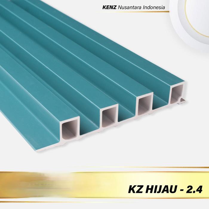 Jual Wpc Wallpanel panel dinding warna warni 3m - Hijau, 145cm ...
