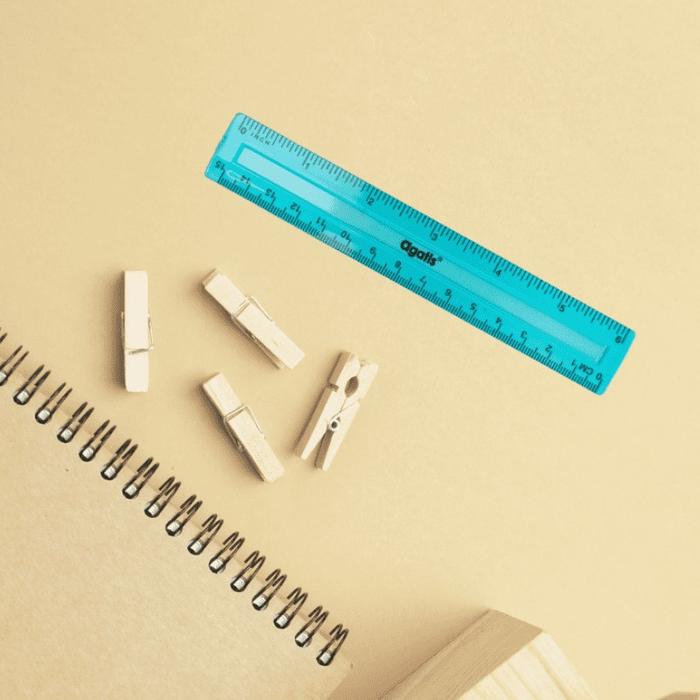 Jual PENGGARIS TRANSPARAN PLASTIK 15 CM MIKA WARNA ELASTIS - Biru - Kab ...