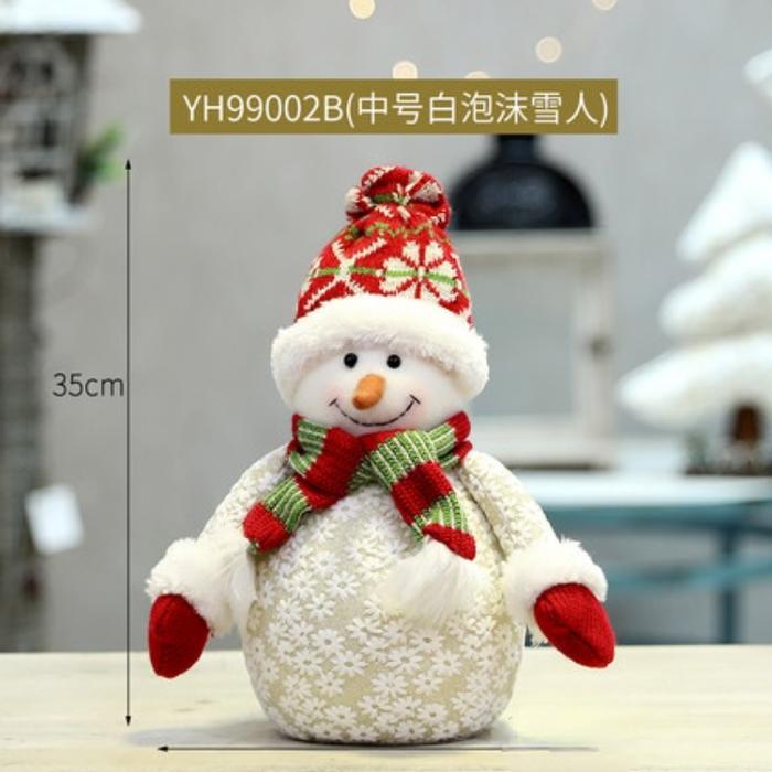 Jual Boneka Snowman Ornamen Natal / Christmas Decorations 2115 EB ...