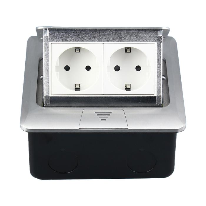 Jual Stop kontak lantai Meja floor Table socket soket colokan Arde ...
