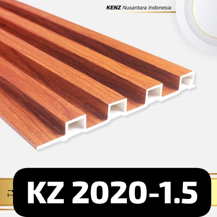 Jual WPC WOOD PANEL WALL PANEL DINDING 3M - 2020-15, sample 10cm ...