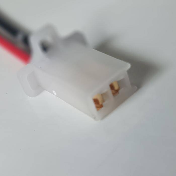 Jual 1 Pcs Socket Soket Female 2 Pin Kecil 2.8 + Kabel Bintik 0.85 ...