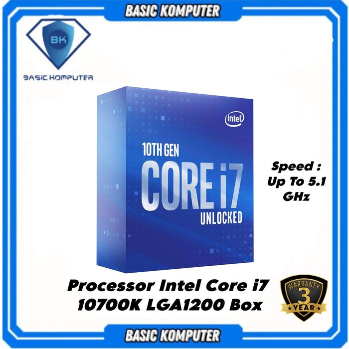 Jual PROCESSOR INTEL CORE i7 10700K 3.8 GHz BOX SOCKET 1200 GARANSI 3 ...