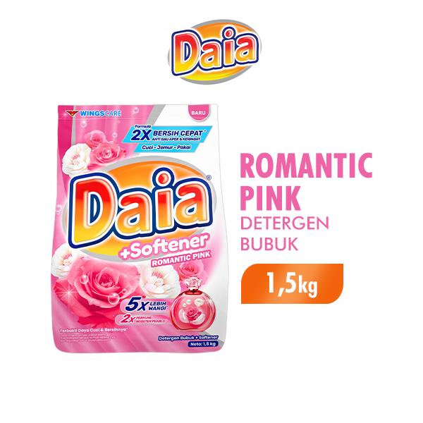 Promo Daia Deterjen Bubuk Romantic Pink 1.5 kg - Kab. Bekasi - Wings ...