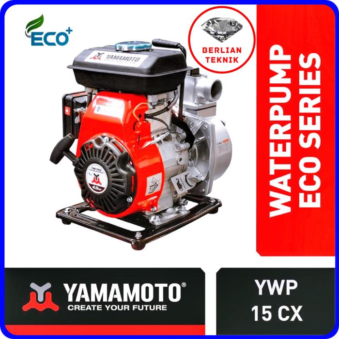 Jual Mesin Pompa Air Bensin Alkon Gasoline Water Pump Yamamoto Eco YWP ...