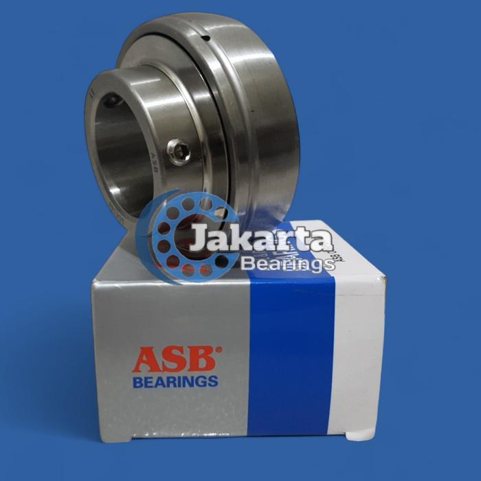Jual SUC 208-24 BEARING INSERT SUC208 as 40mm STAINLESS STEEL Merk ASB ...