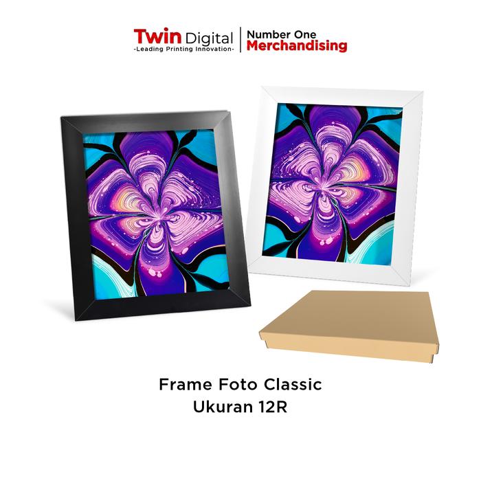 Jual Custom Frame Bingkai Pigura Fiber Minimalis - Foto Classic 12R ...