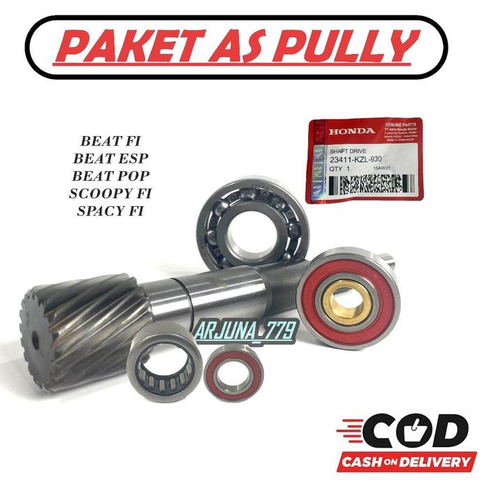 Jual Paket Hemat As Puli Cvt Honda Beat Karbu Scoopy Lama Spacy Old ...